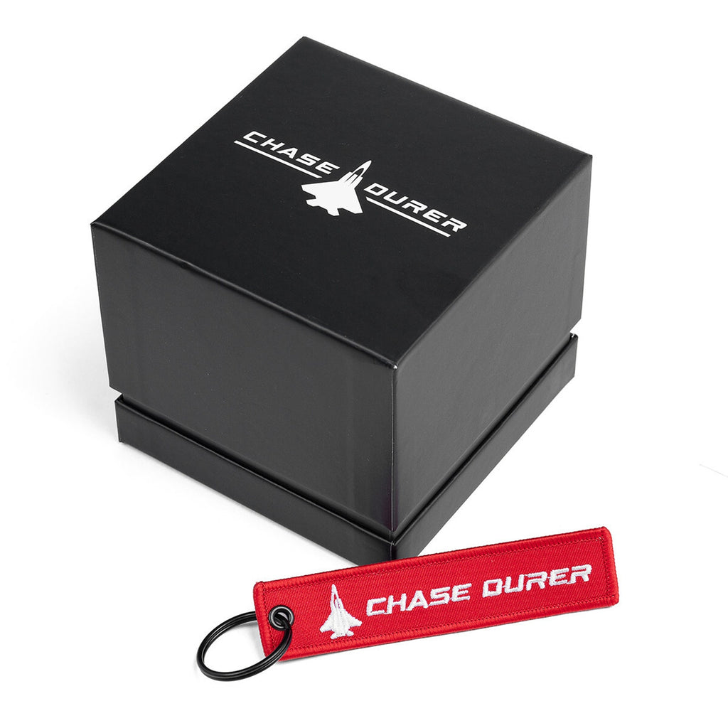 Chase Durer Men's 50mm Pilots Watch Chronograph | VeniCare