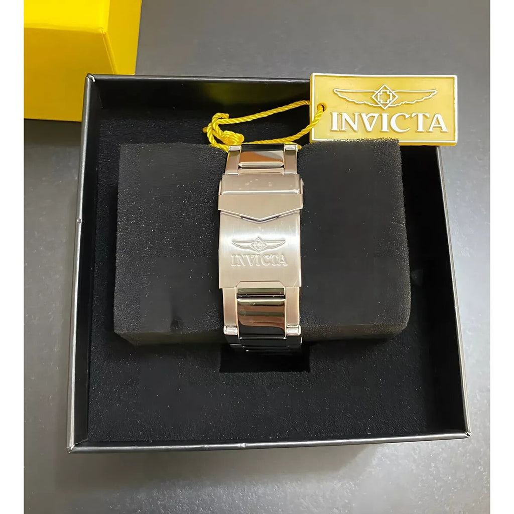 Invicta Pro Diver Silver Quartz 48Mm Blue Dial Men's Watch NEW in Box ...