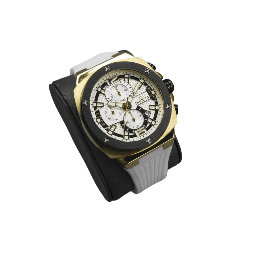 Invicta Racing Turbo Men's 47mm Watch White Dial, Silicone Band, 100M ...