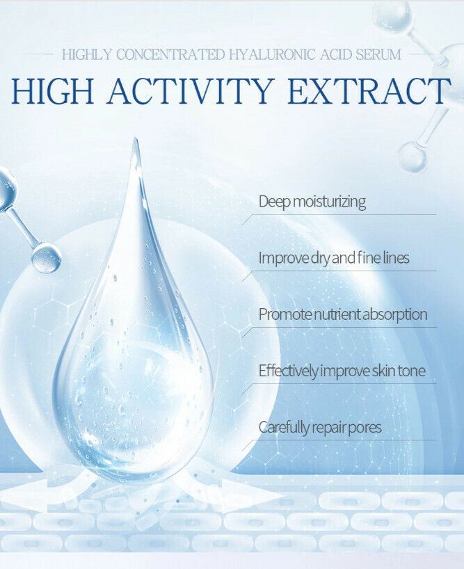 Moisturizing Essence Shrink Pore Anti-Aging Hyaluronic Acid Whitening ...