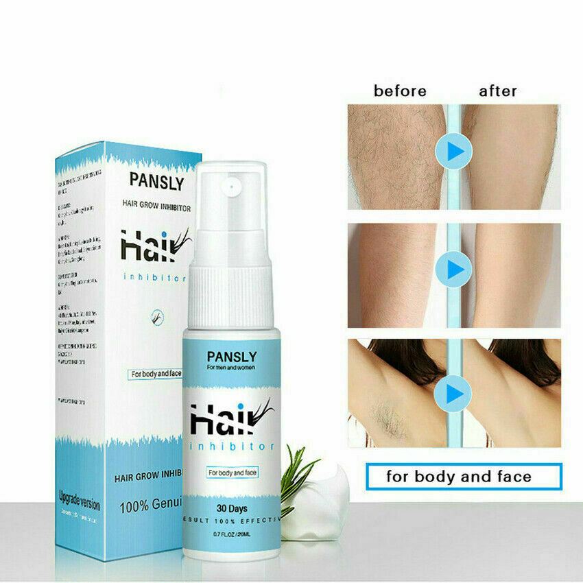 Pansly Herbal Gentle Hair Spray Nourish Permanent Hair Growth Inhibitor ...